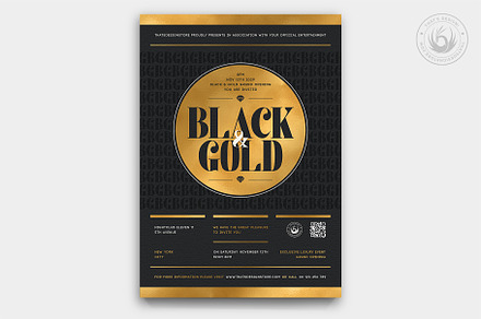 Elegant Suite Party Flyer Template | Flyer Templates ~ Creative Market