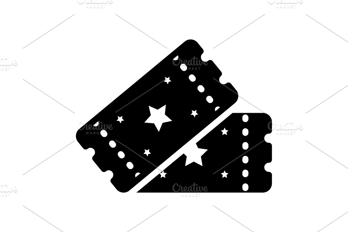 Ticket pass icon, an Icon by Creative priyanka
