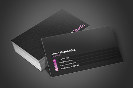 Studio Card | Business Card Templates ~ Creative Market