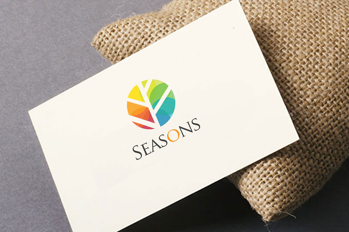 Season Leaf Logo, a Branding & Logo Template by legendshop