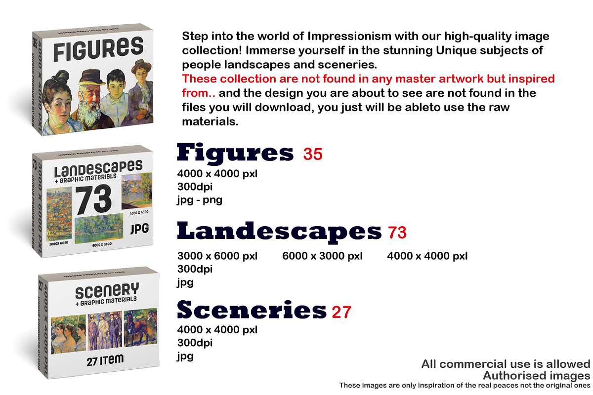 Impressionist Visuals Bundle, a Graphic by ODO Visual Shop