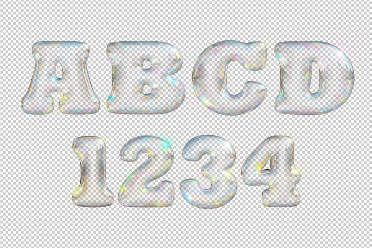 Bubbles Font, a Symbol Font by Handmadefont