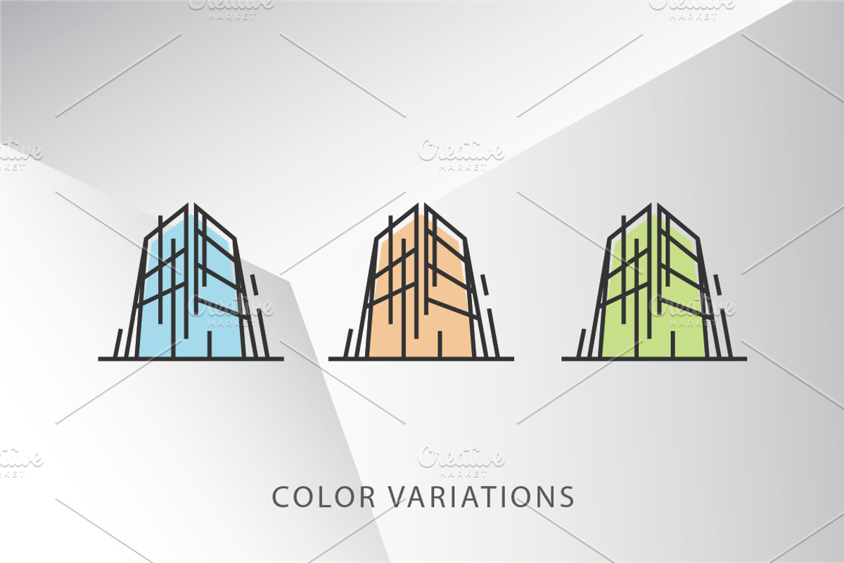 Mega Building Construction Logo, a Branding & Logo Template by Heavtryq ...