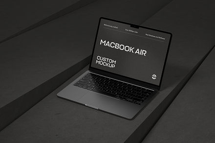 MacBook Air Mockup 06, a Mac Mockup by 360 Mockups
