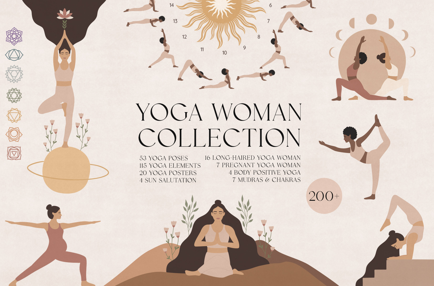 YOGA woman collection