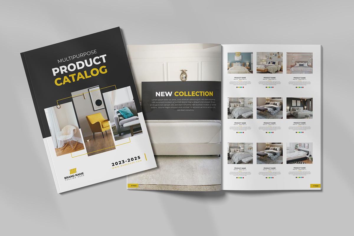 Product Catalog Layout Template