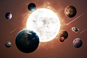 High resolution images presents planets of the solar system this image ...