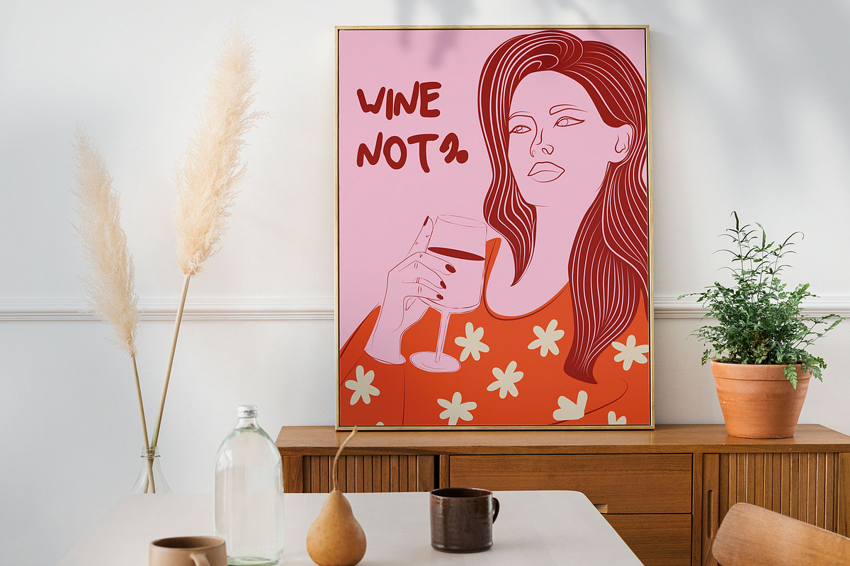 Poem of Love posters printable | Creative Market