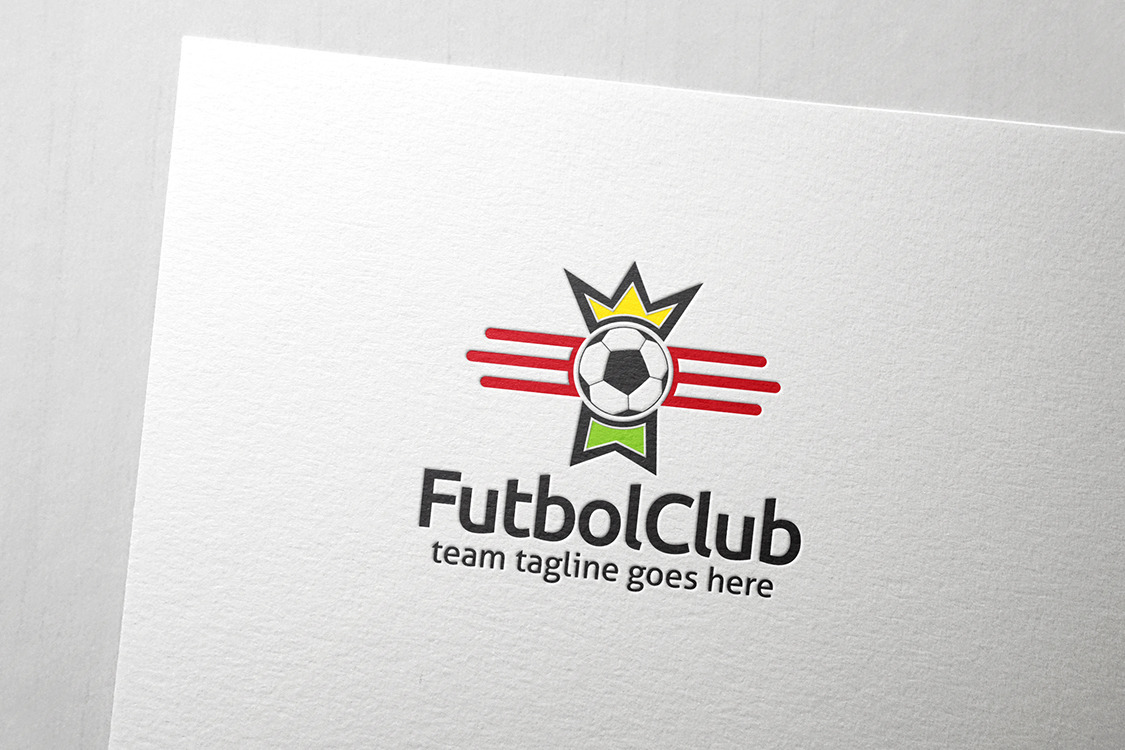 Futbol Club Logo, a Branding & Logo Template by Slim Studio