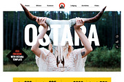 Ostara - Natural PSD Template, a Websites & App Template by Scarab Studio