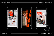 End of Year Sale Instagram Bundle, a Social Media Template by Marie T