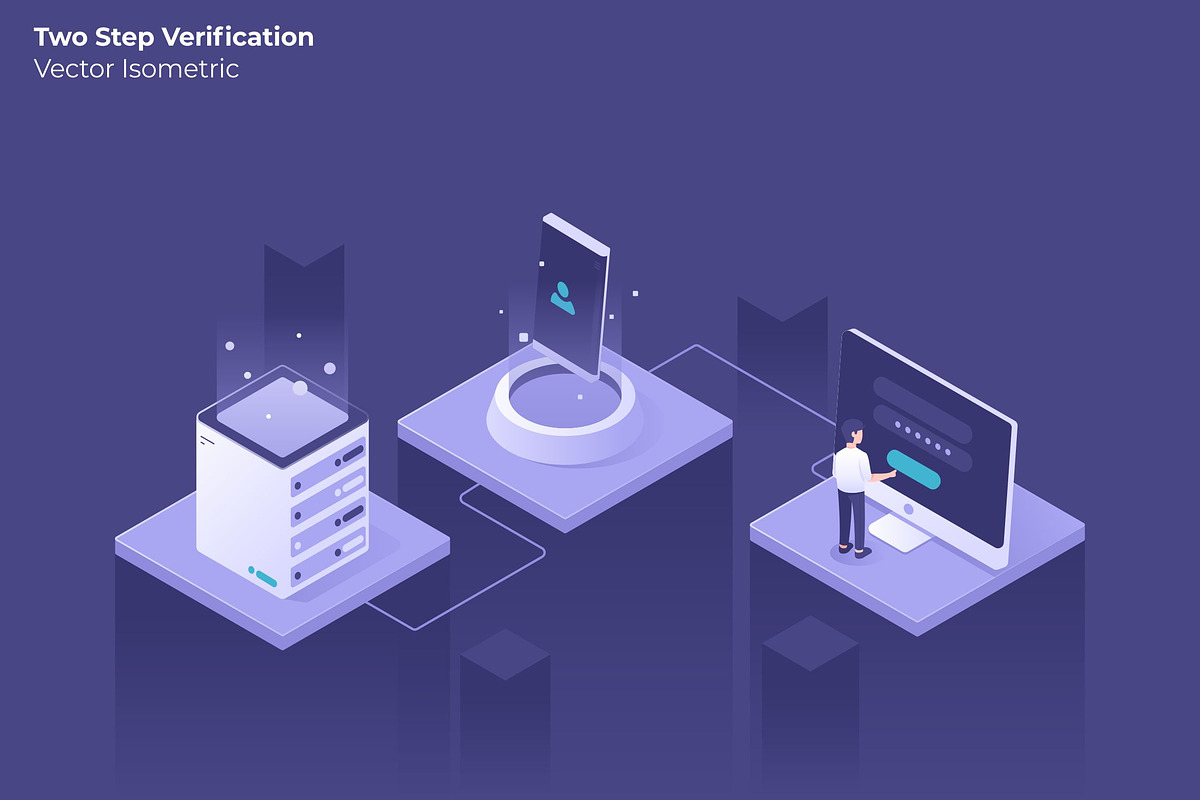 Two Verification-Vector Illustration, an Illustration by AQR Studio ...