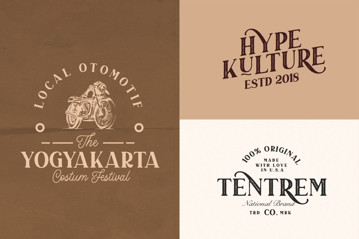 Duarose Serif - Vintage Version, a Serif Font by Sarid Ezra