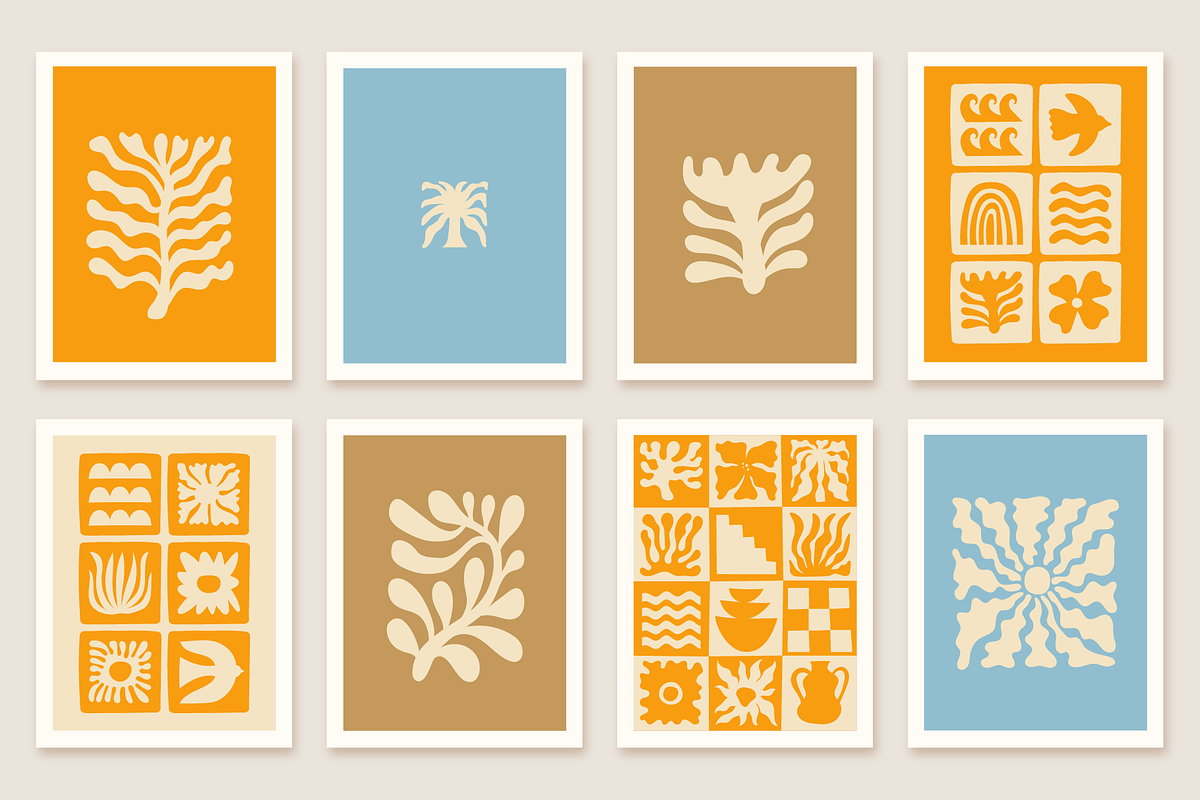 Summer vibes, shapes and patterns, a Graphic by venimo