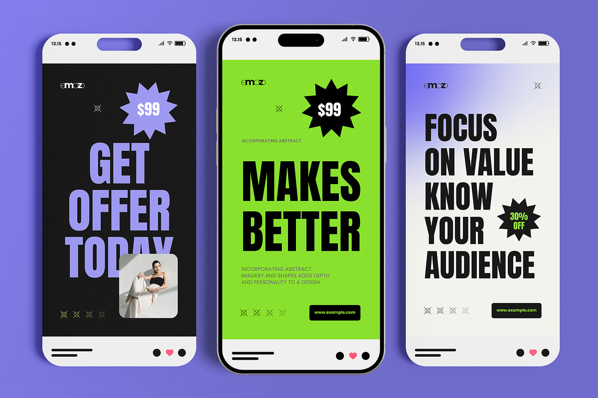 Social Media Story Template Pack