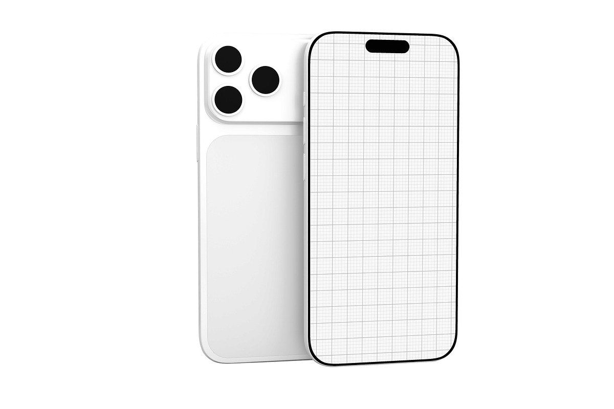 Smartphone Mockup for App UI Designs