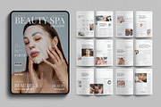 Digital Beauty Spa Magazine Template, a Magazine Template by ...