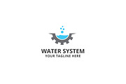 Water System Logo Template, a Branding & Logo Template by Logo20