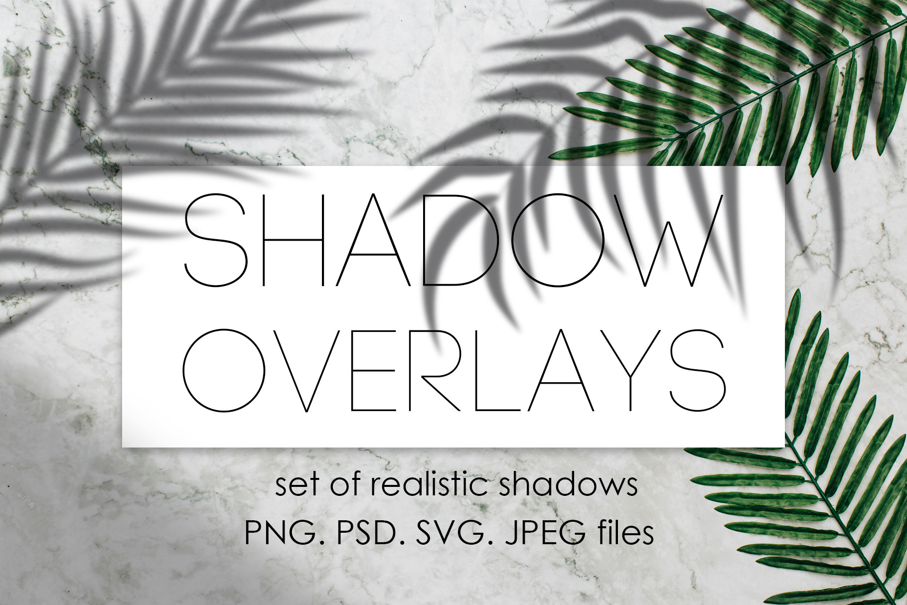 Tropical Shadow Overlays, a Texture Graphic by Iryna Danyliuk