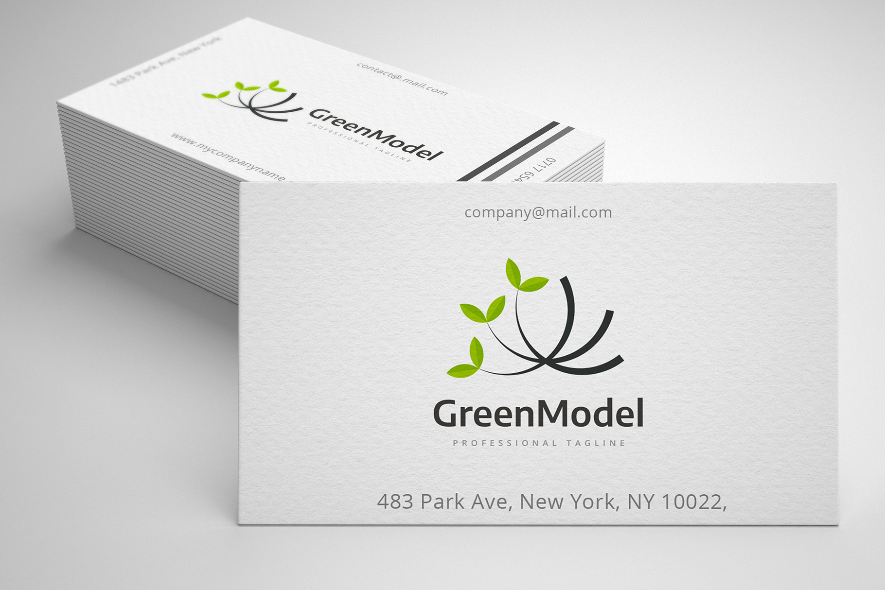 Green Model Logo, a Branding & Logo Template by Design_Planet