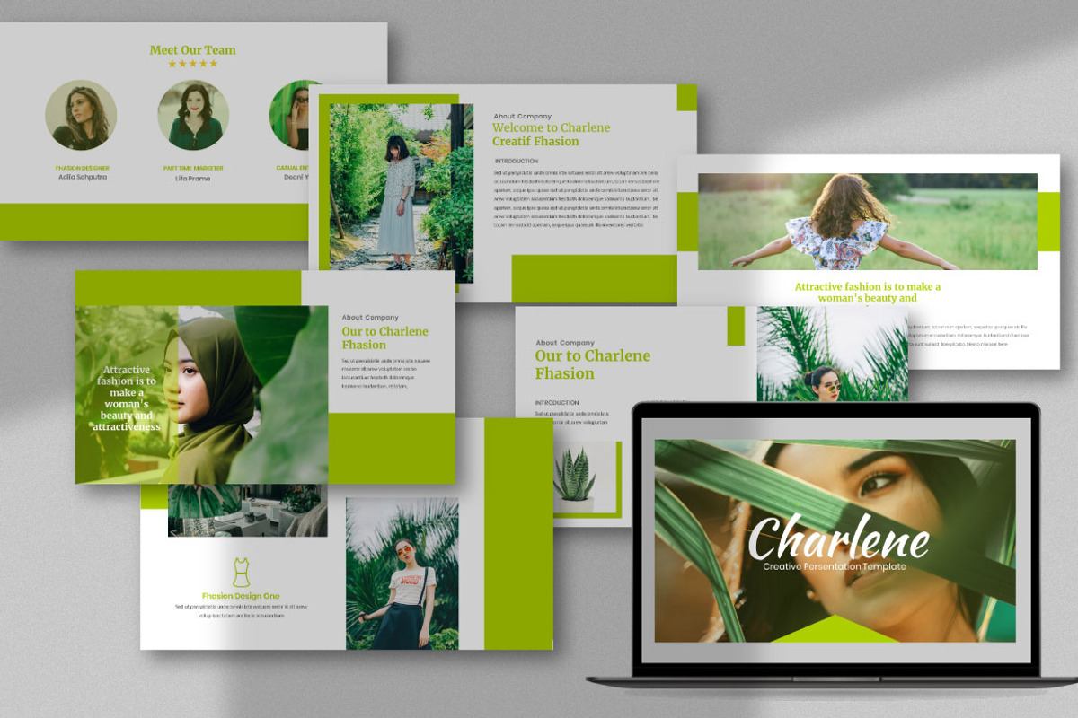 Charlene Google Slides Template, a Presentation Template by nyilstudio