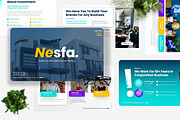 Nesfa - Corporate Powerpoint | Presentation Templates ~ Creative Market