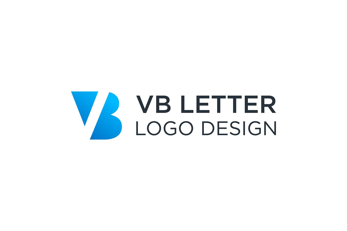 VB Logo Design, a Branding & Logo Template by FransiskaDesign ...
