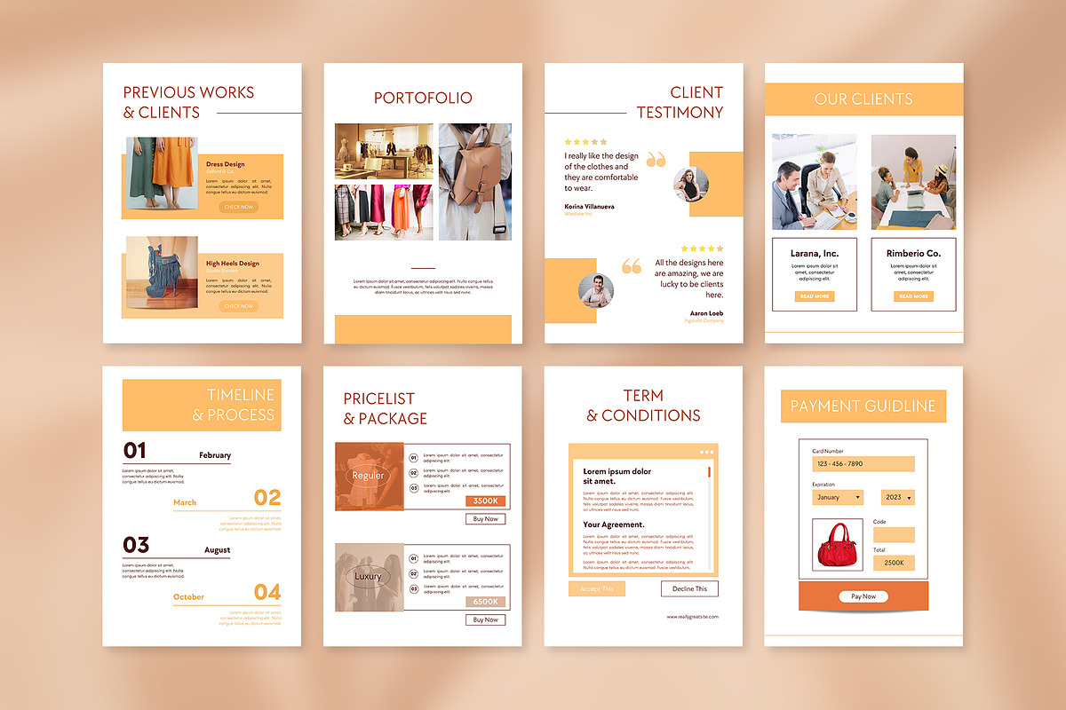 Borcelle Fashion Magazine Template
