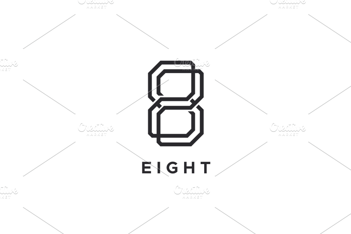 Eight 8 Logo, a Branding & Logo Template by yopie