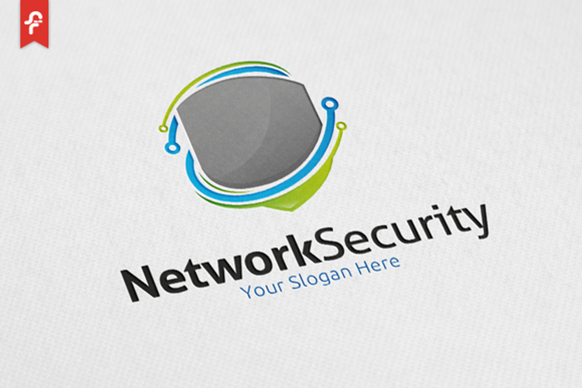 Network Security Logo, a Branding & Logo Template by ft.studio