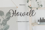 Howell Script, a Script Font by Genesis Lab