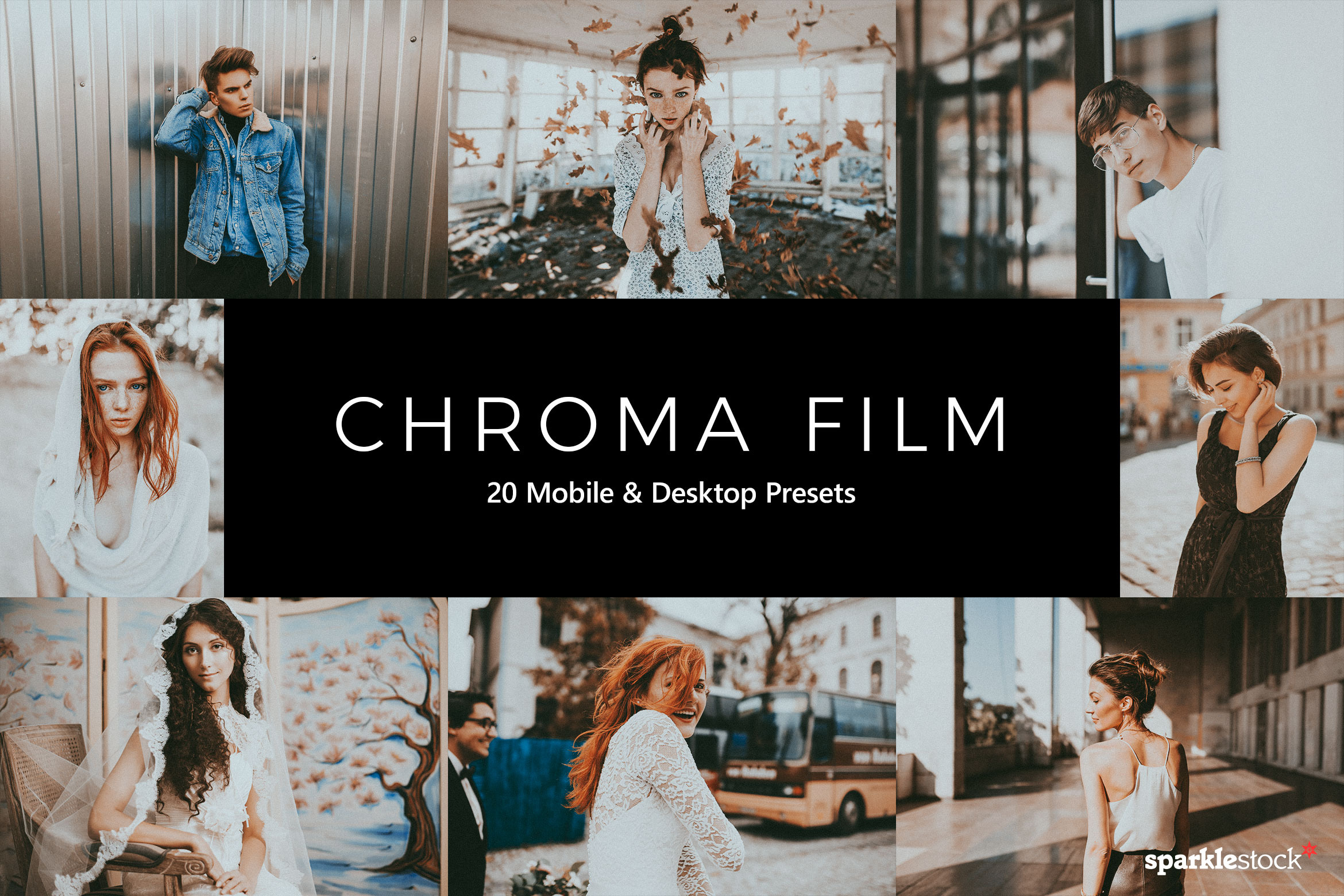 20 Chroma Film LR Presets, a Preset Add-On by SparkleStock