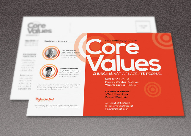 Core Church Flyer Template, a Flyer Template by loswl