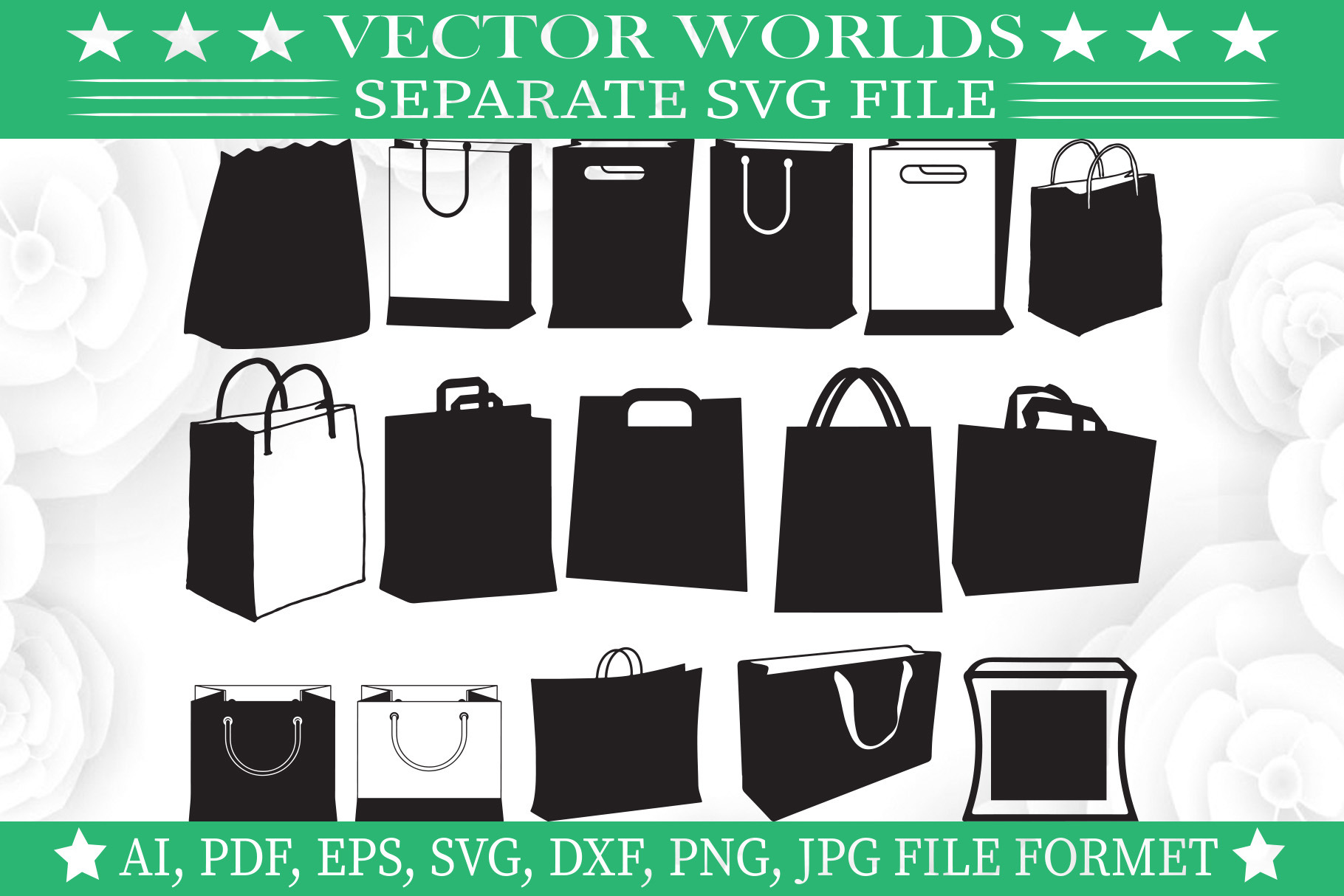 Paper Bag Svg, Paper, Bag Svg, an Object Graphic by VectorWorlds ...