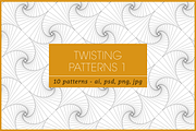 Twisting Patterns 1, a Pattern Graphic by kloroform
