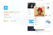 Chat App UI Kit | UI Kits and Libraries ~ Creative Market