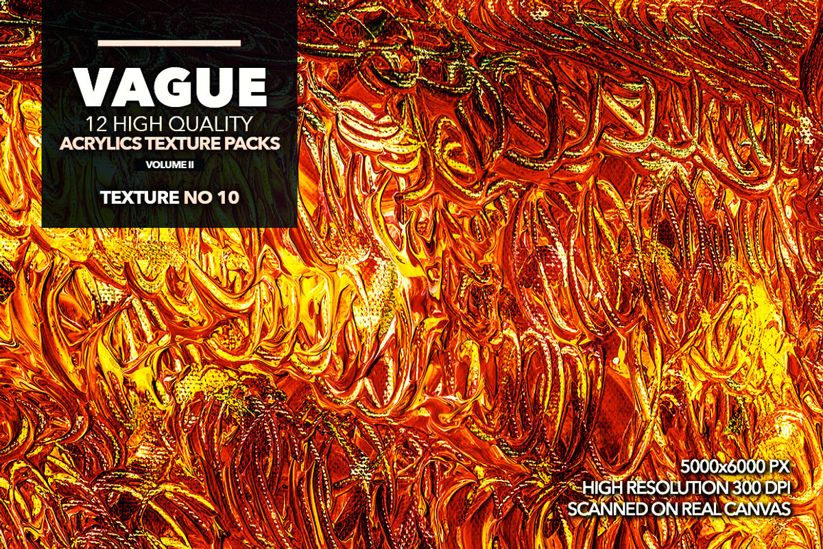 Vague II: 12 Acrylics Textures, a Texture Graphic by nicholasasmita
