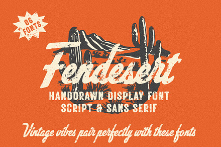 Scout - Vintage Style Display Font, a Script Font by jeffportaro