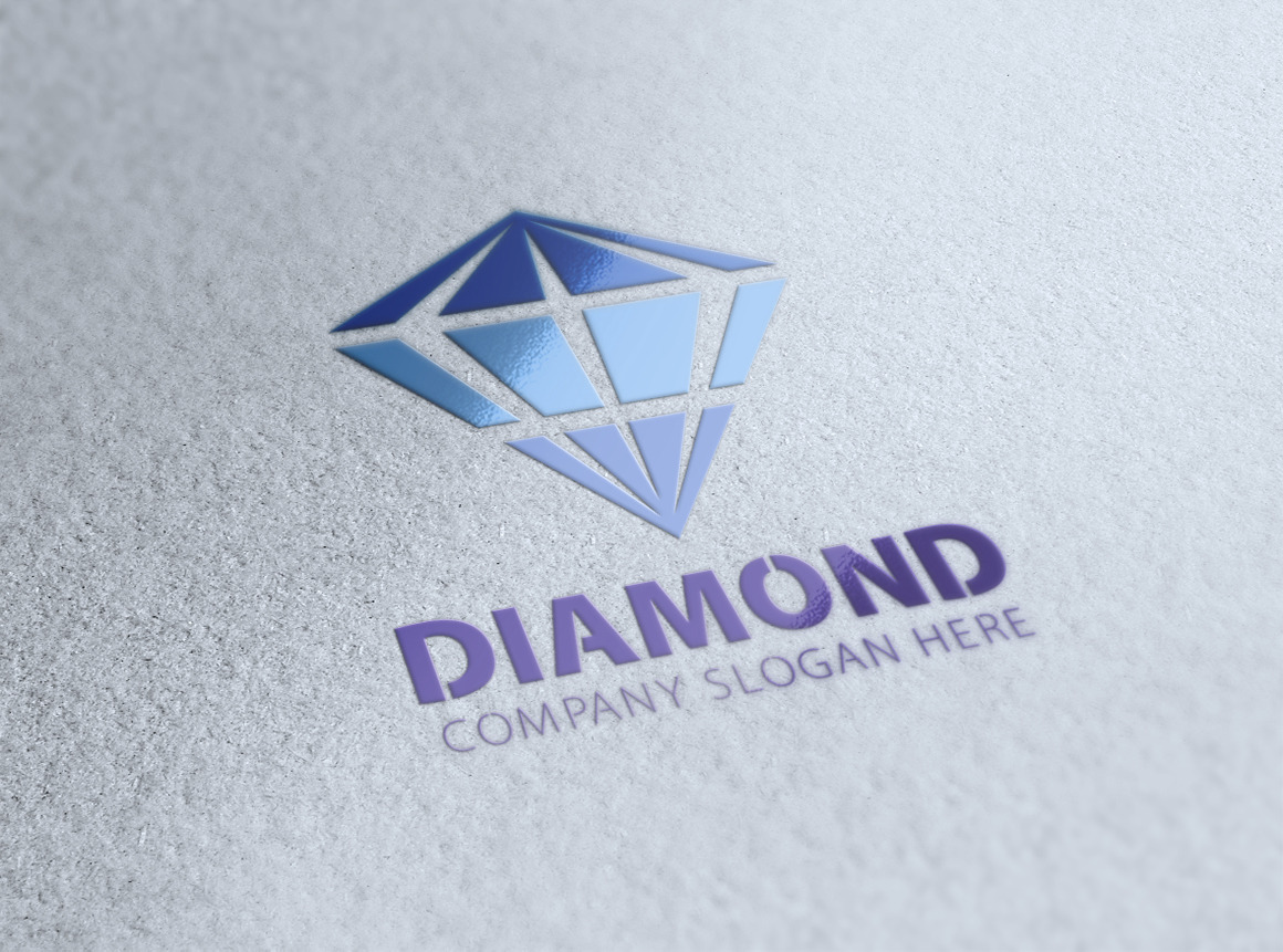 Diamond Logo, a Branding & Logo Template by essegraphic