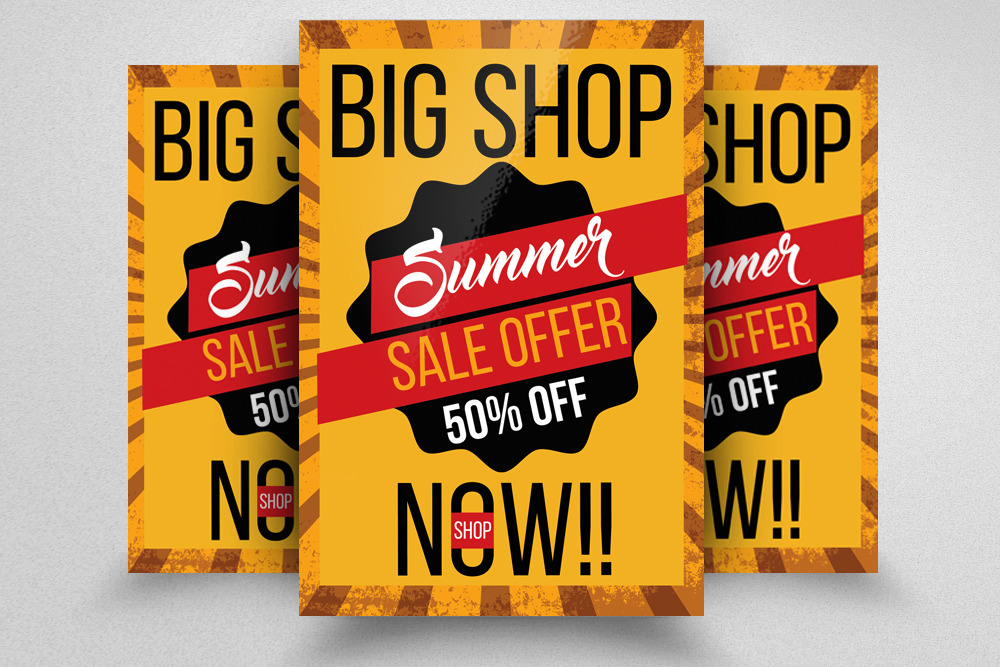 Big Sale Offer Flyer, a Flyer Template by Business Flyers