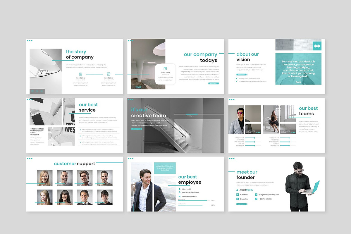 Crossover - Powerpoint Template, a Presentation Template by inspirasign