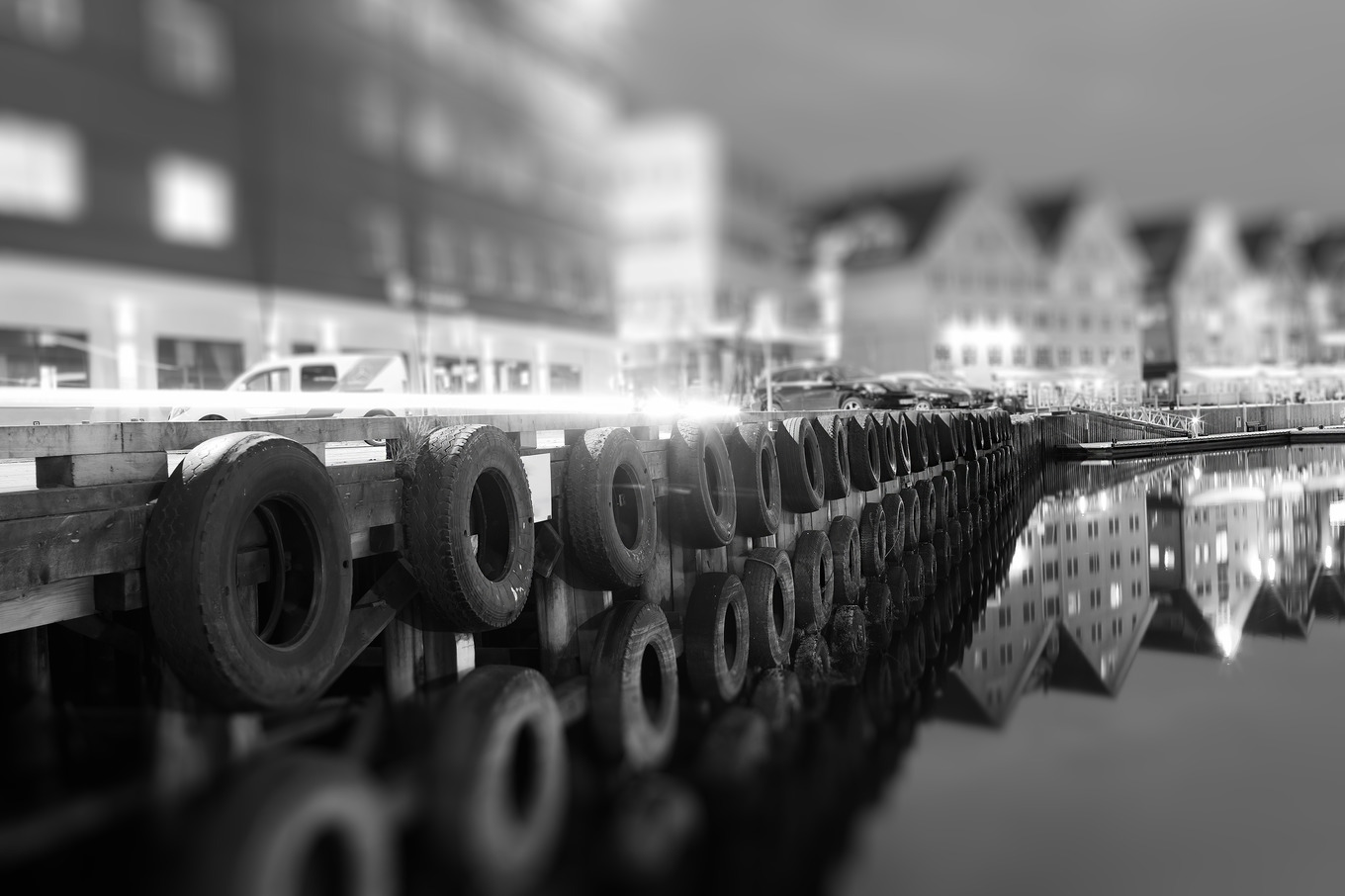 Diagonal city pier background featuring horizontal, orientation, and ...