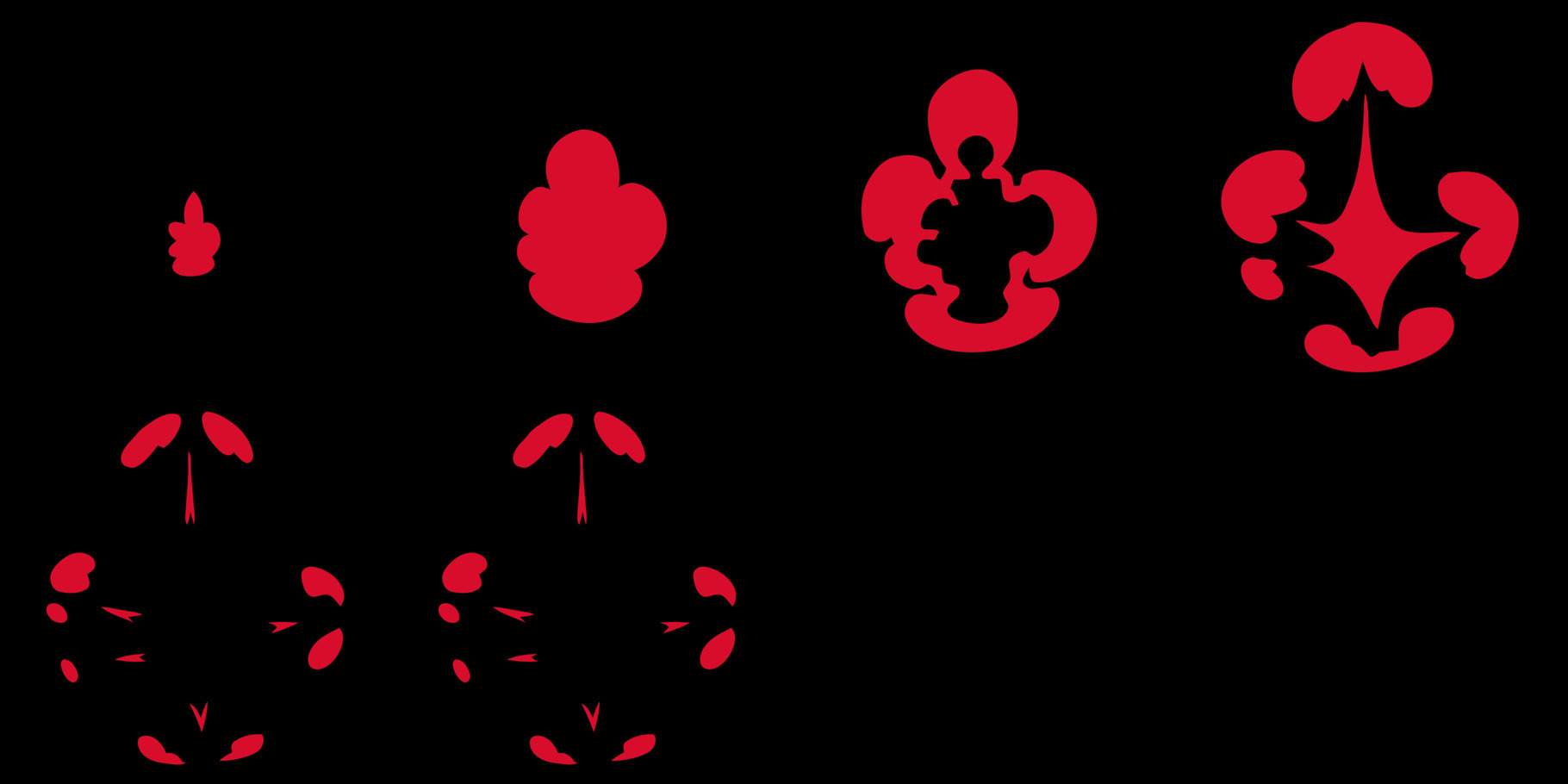 Sprite Sheets Explosion. Ready for games., an Illustration by YashkovskiyMD