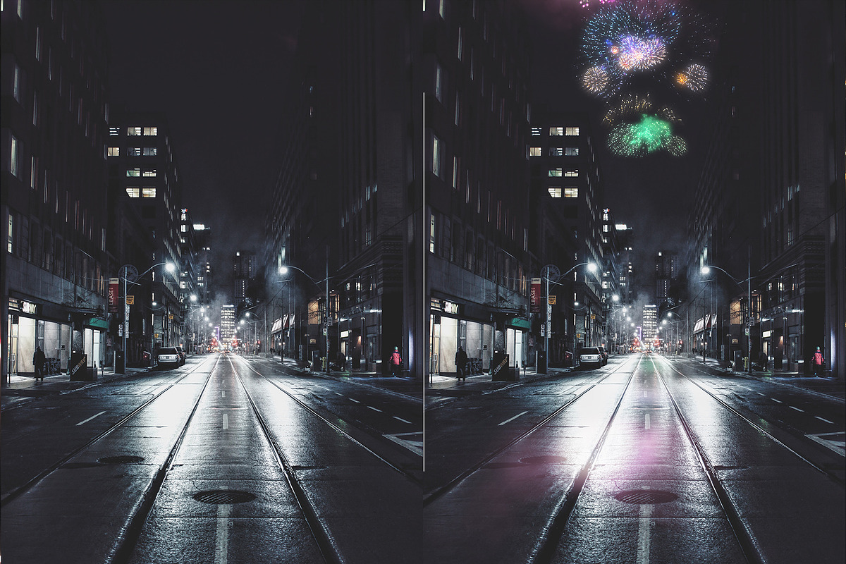 100 Firework Overlays, an Object Graphic by Freezerondigital