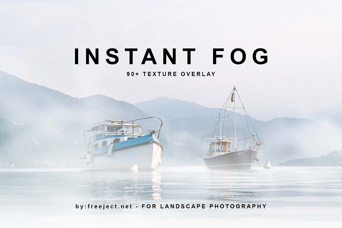 90+ Instant Fog Texture Overlay, a Texture Graphic by freeject.net