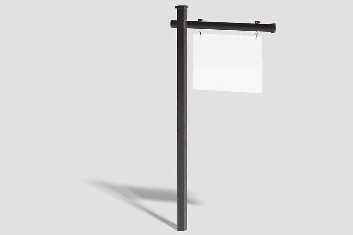 Real Estate Sign Mockup, an Advertising Mockup by graphicsauce