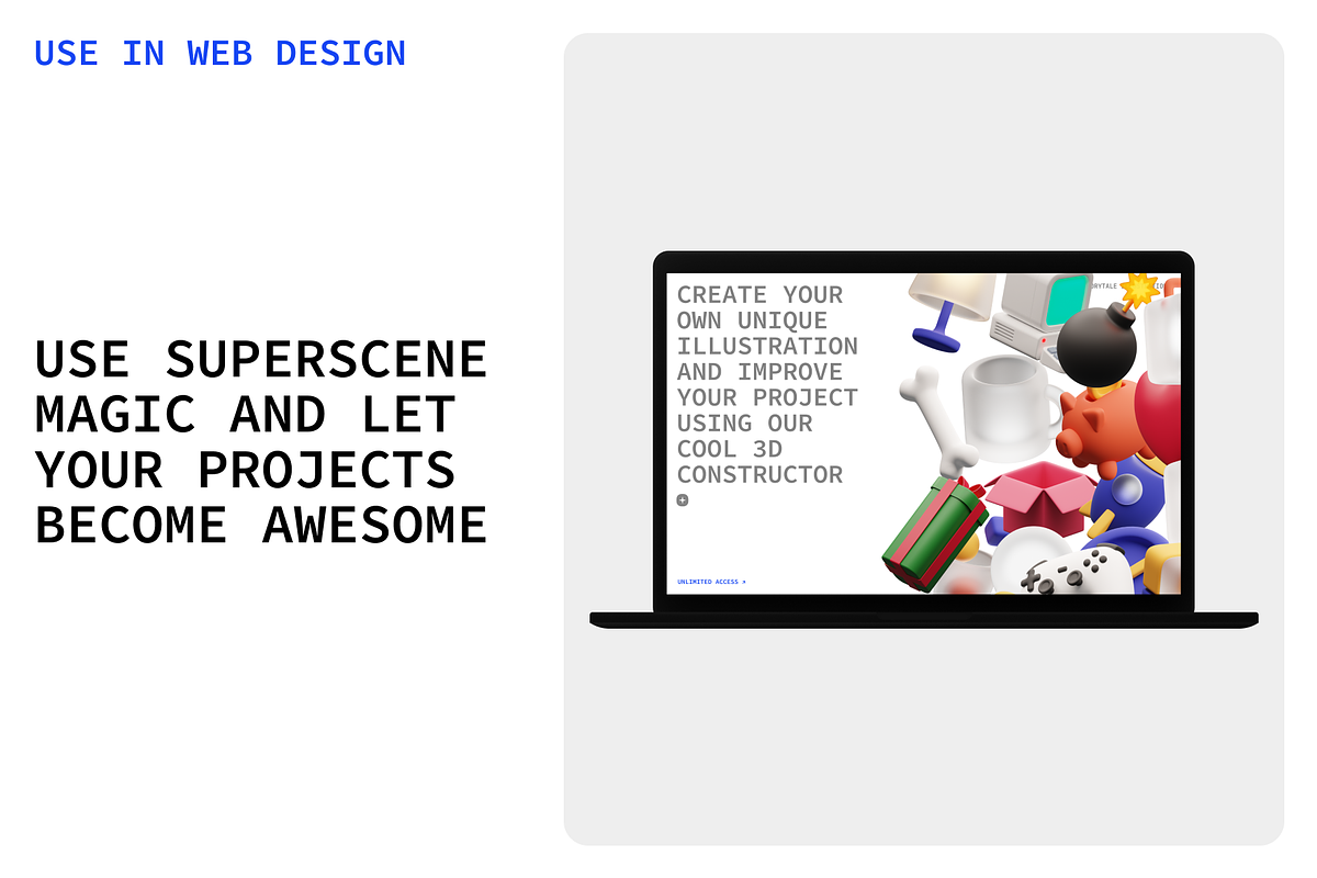 Superscene 3D Scene Constructor, a Templates & Theme by Craftwork