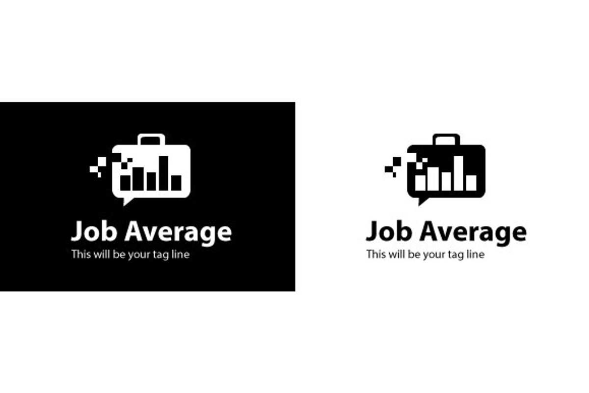 Job Average Logo Template, a Branding & Logo Template by The Branding ...