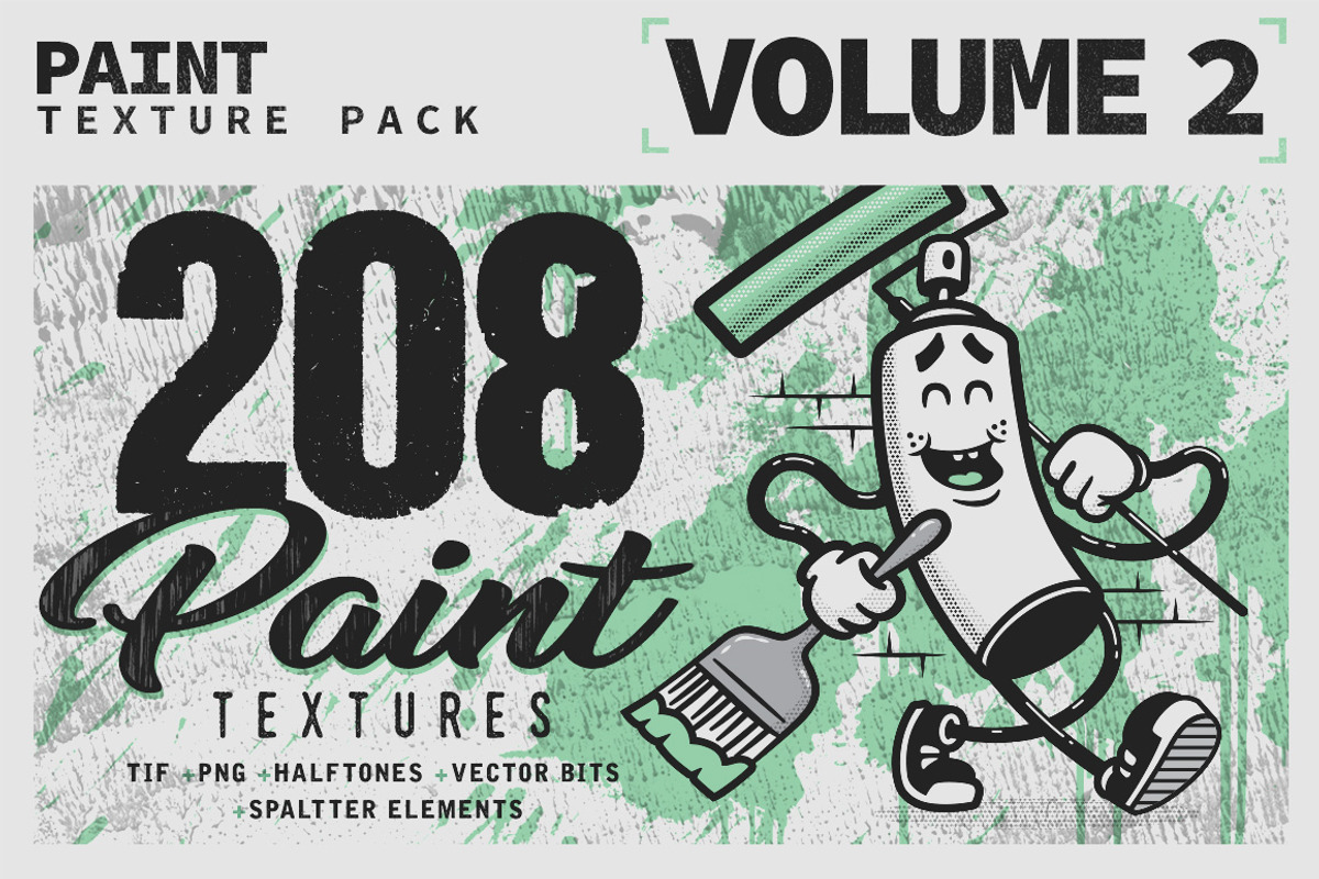 Paint Textures - Volume 2, a Texture Graphic by StockMamba