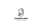 stone obsidian gem logo template, a Branding & Logo Template by vastard